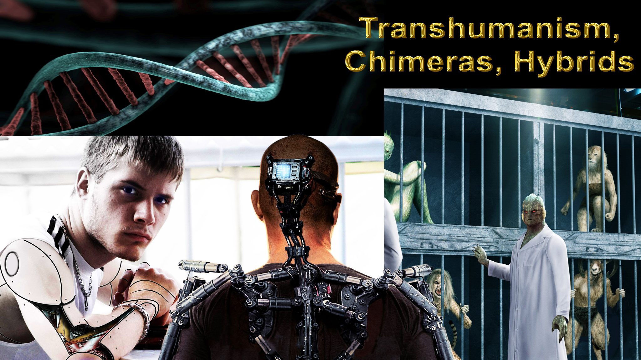 Transhumanism, Chimeras, Hybrids – Gen 6 Giants